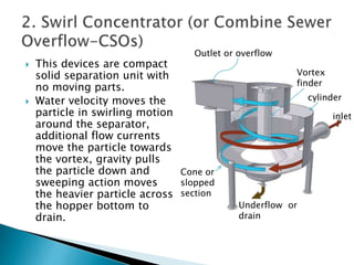 Vortex separator to separate different density fluid | PPTX