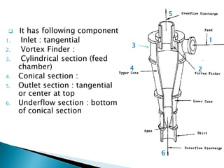 Vortex separator to separate different density fluid | PPTX