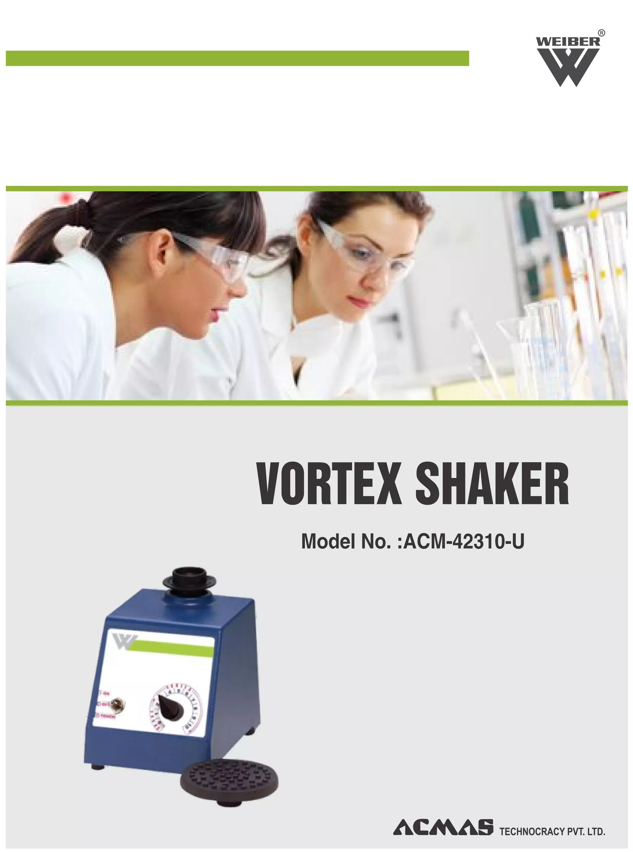 Vortex shaker | PDF