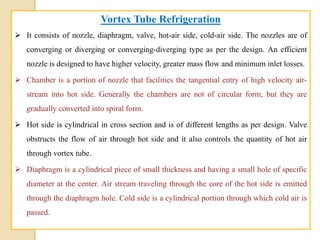 Vortex tube _steam_jet_refrigeration | PDF