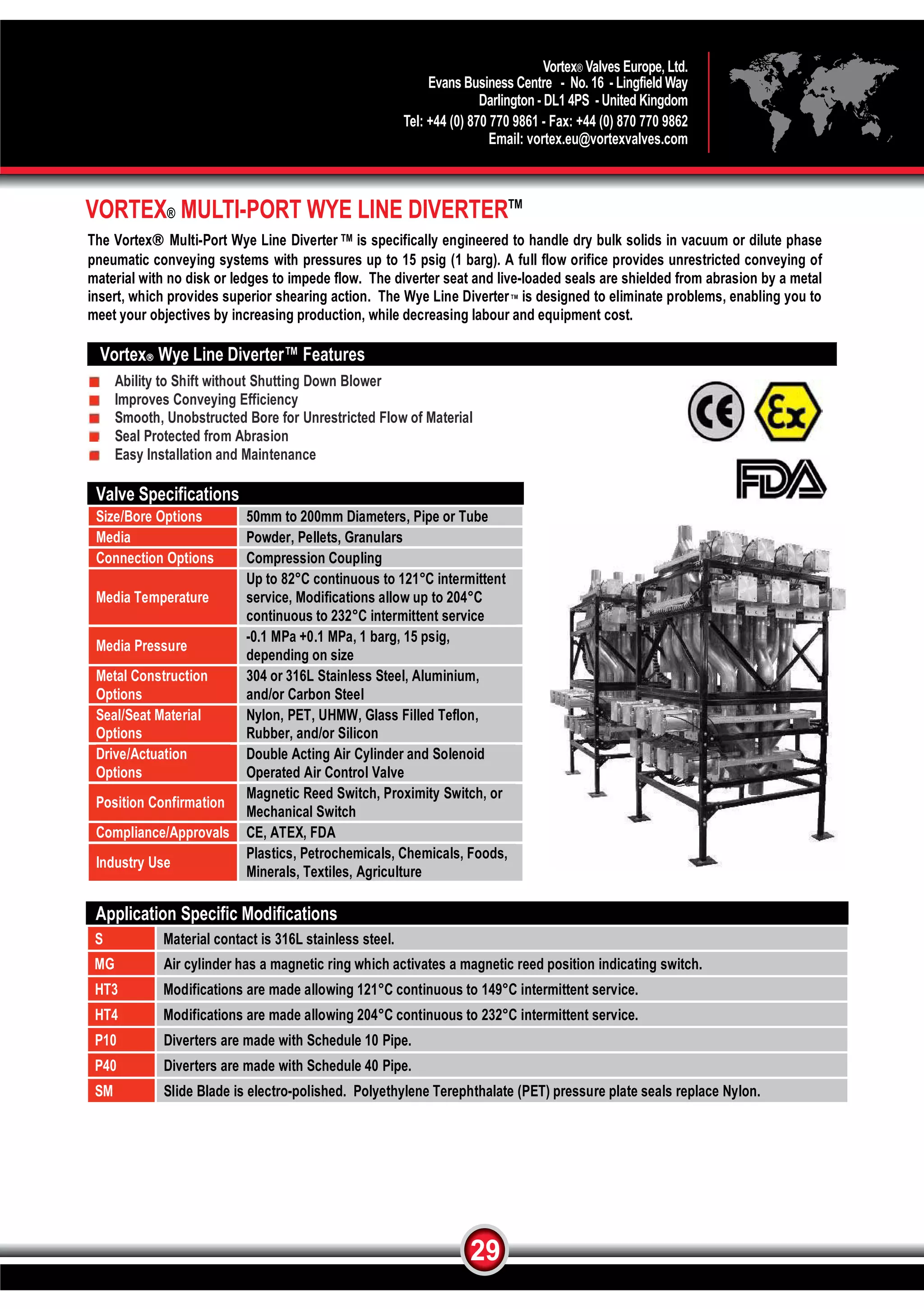 Vortex Valves - Handling Dry Solids | PDF | Chemistry | Science