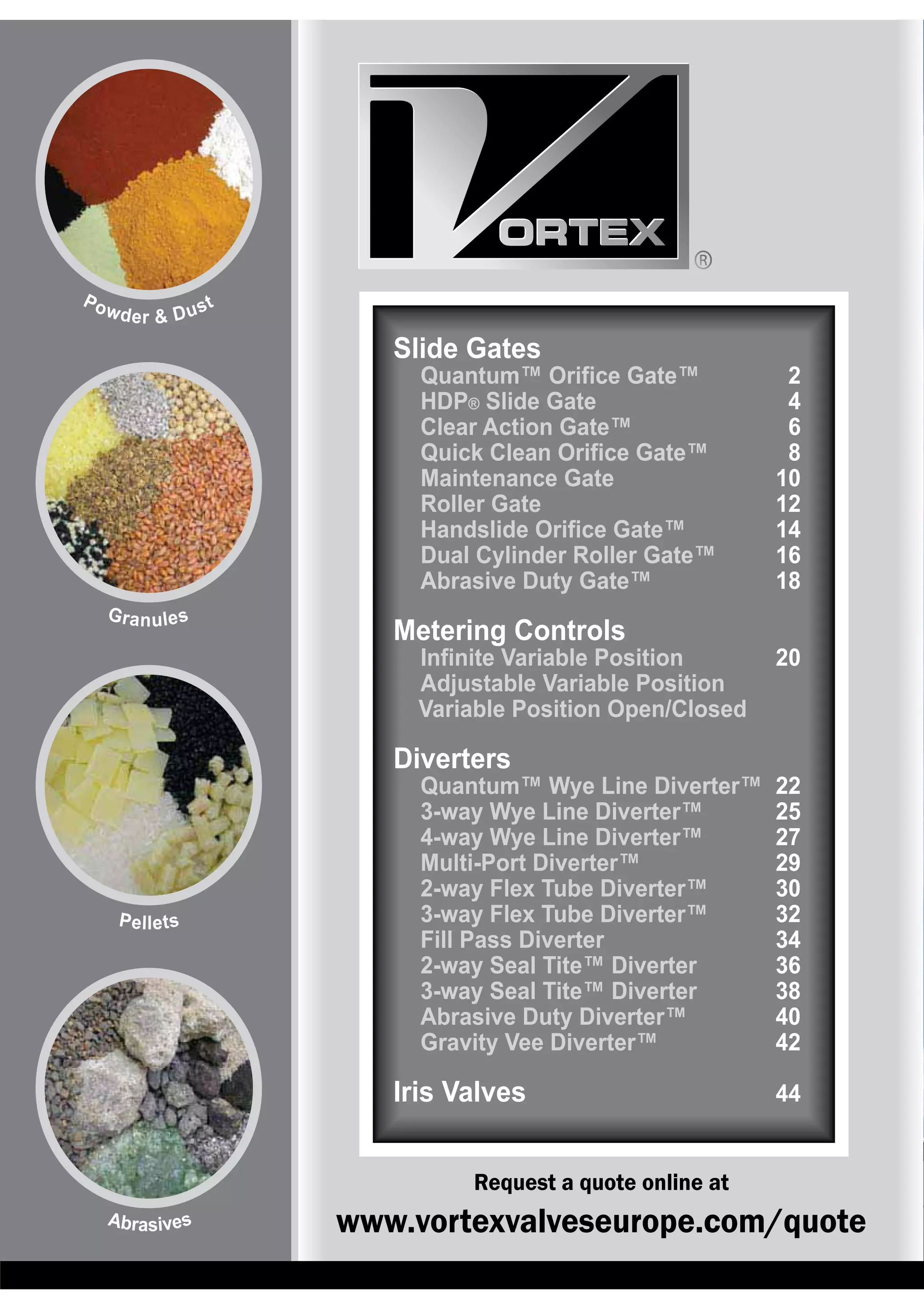Vortex Valves - Handling Dry Solids | PDF | Chemistry | Science