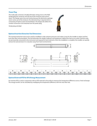 Vortex vn2000 datasheet badger meter flow meters hot tap insertion meter | PDF | Physics | Science