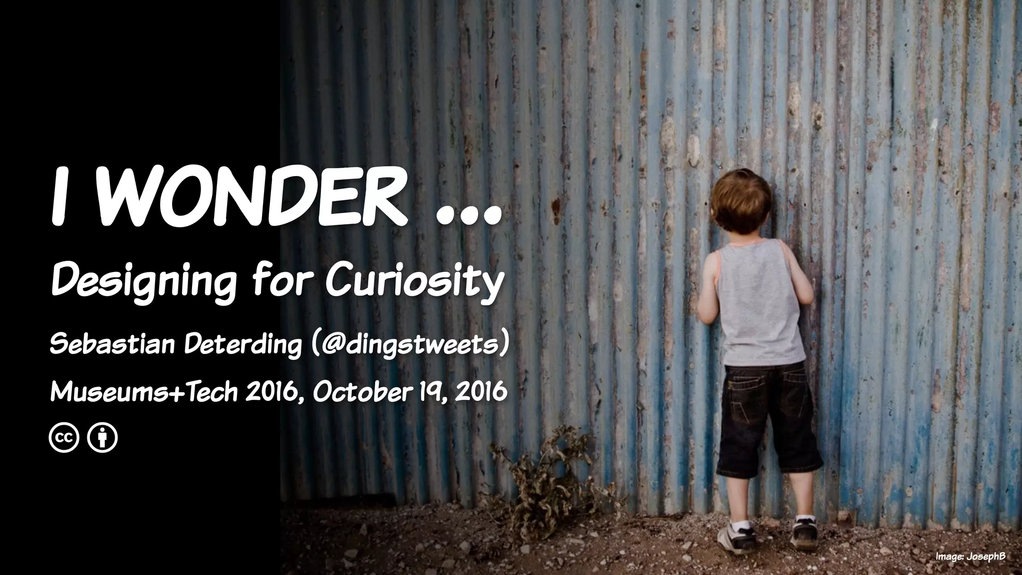 I wonder ... Designing for Curiosity | PDF