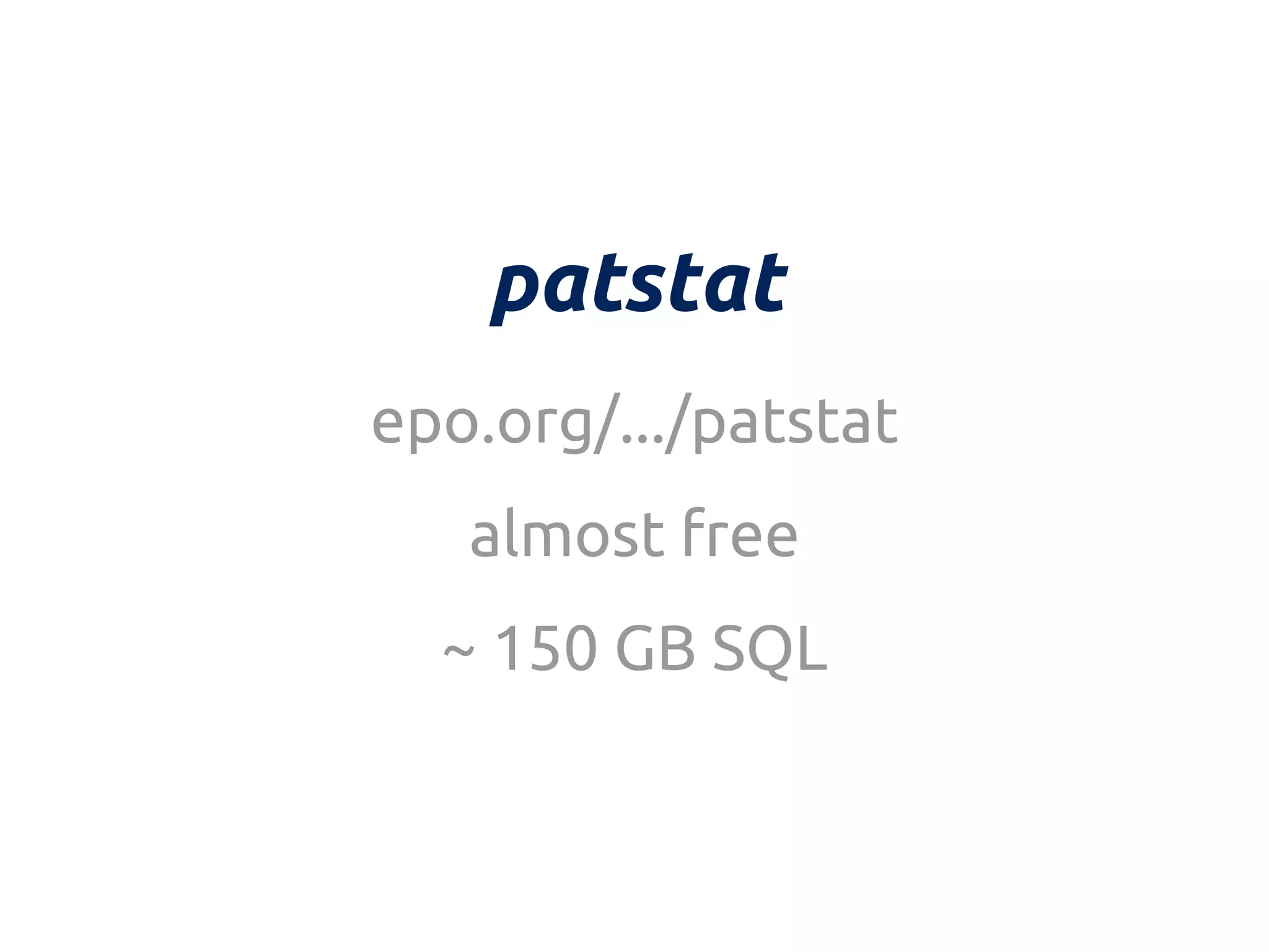 Project Sheldon: Visualize Open Patent Data | PDF