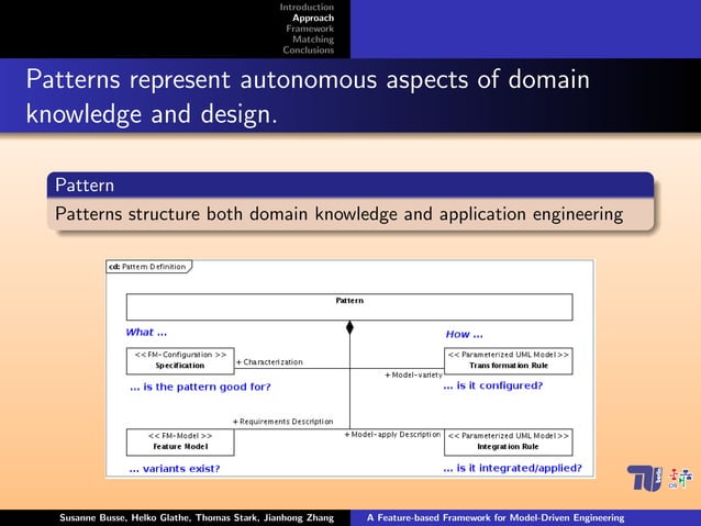 A Feature-based Framework for Model-Driven Engineering | PDF