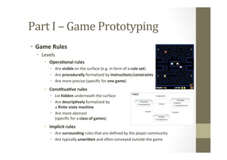 Evaluating Processing as a Platform for Game Prototyping | PPT