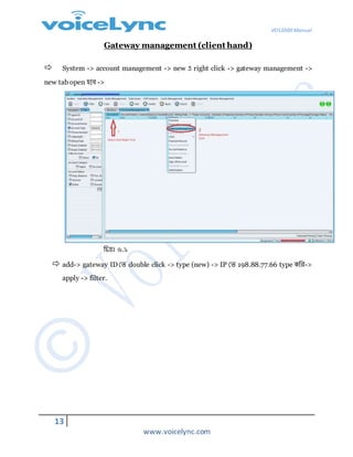 Vos3000 manual | PDF