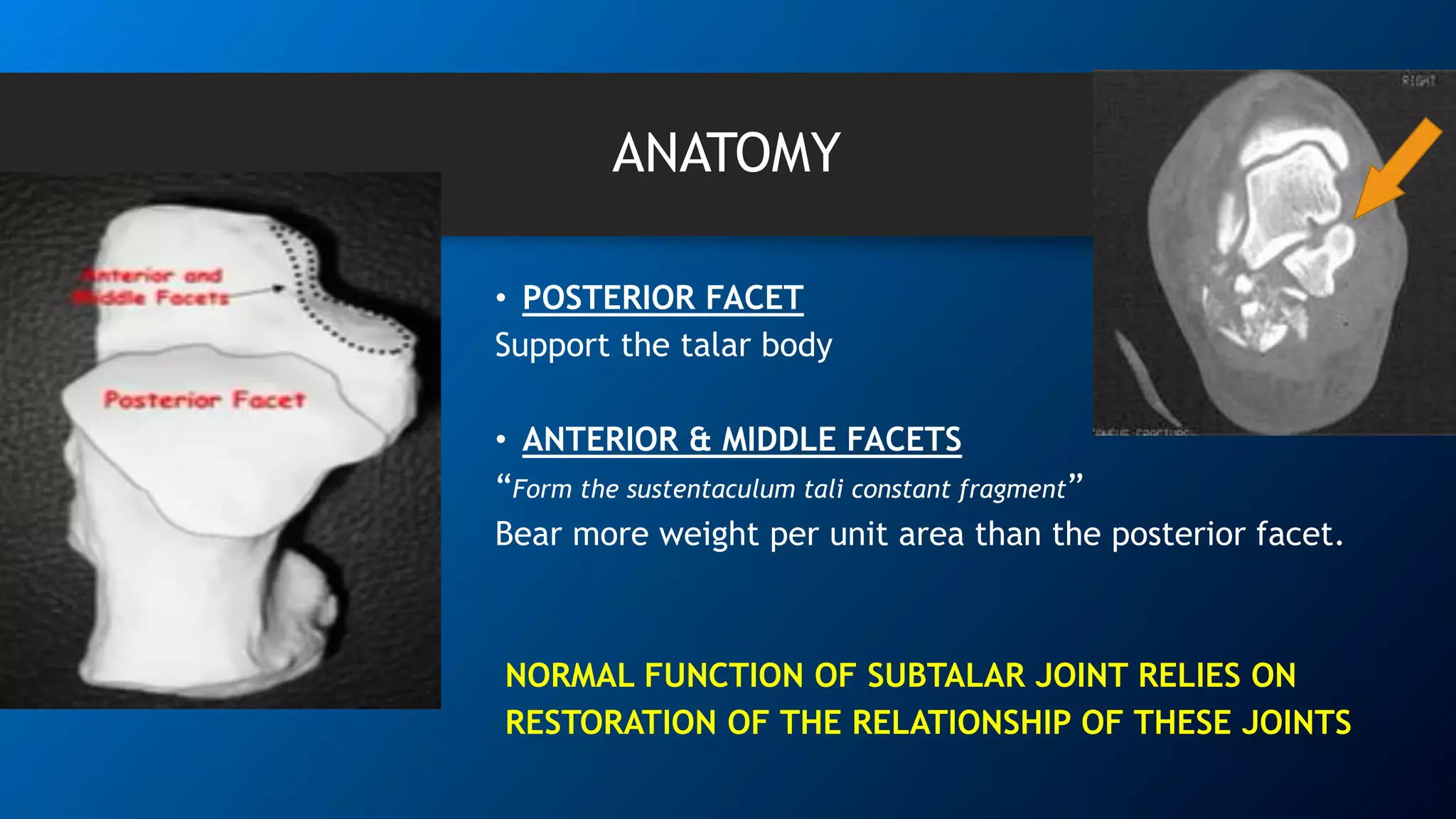 Calcaneum fracture- pathoanatomy & various fracture pattern | PPTX