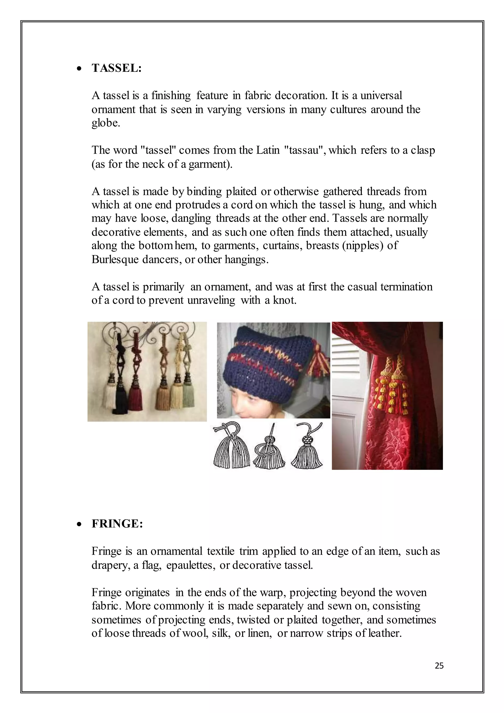 Costing of Sewing Accessories | DOCX
