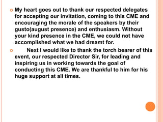 Vote of thanks | PPT