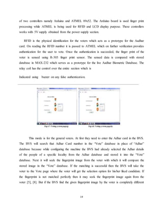BIOMETRIC VOTING SYSTEM USING ADHAR CARD IN INDIA | DOCX | Internet ...