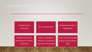 Voter awareness campaign | PPT