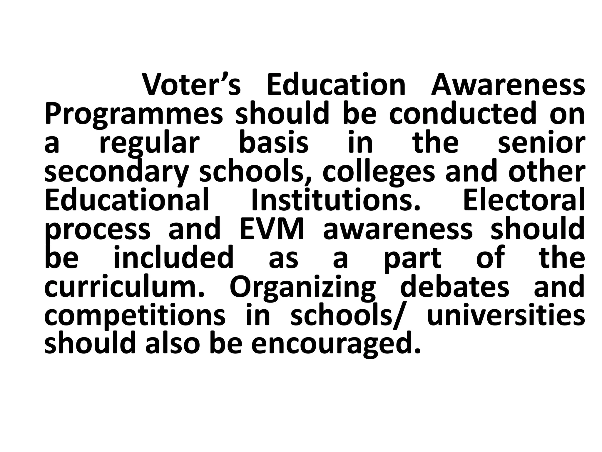 A ppt on Voter Education & Awareness.PPTX