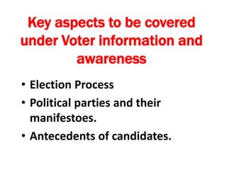 A ppt on Voter Education & Awareness.PPTX