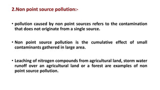 woter pollution | PPTX