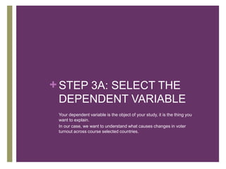 STATA Example Voter Turnout | PPTX