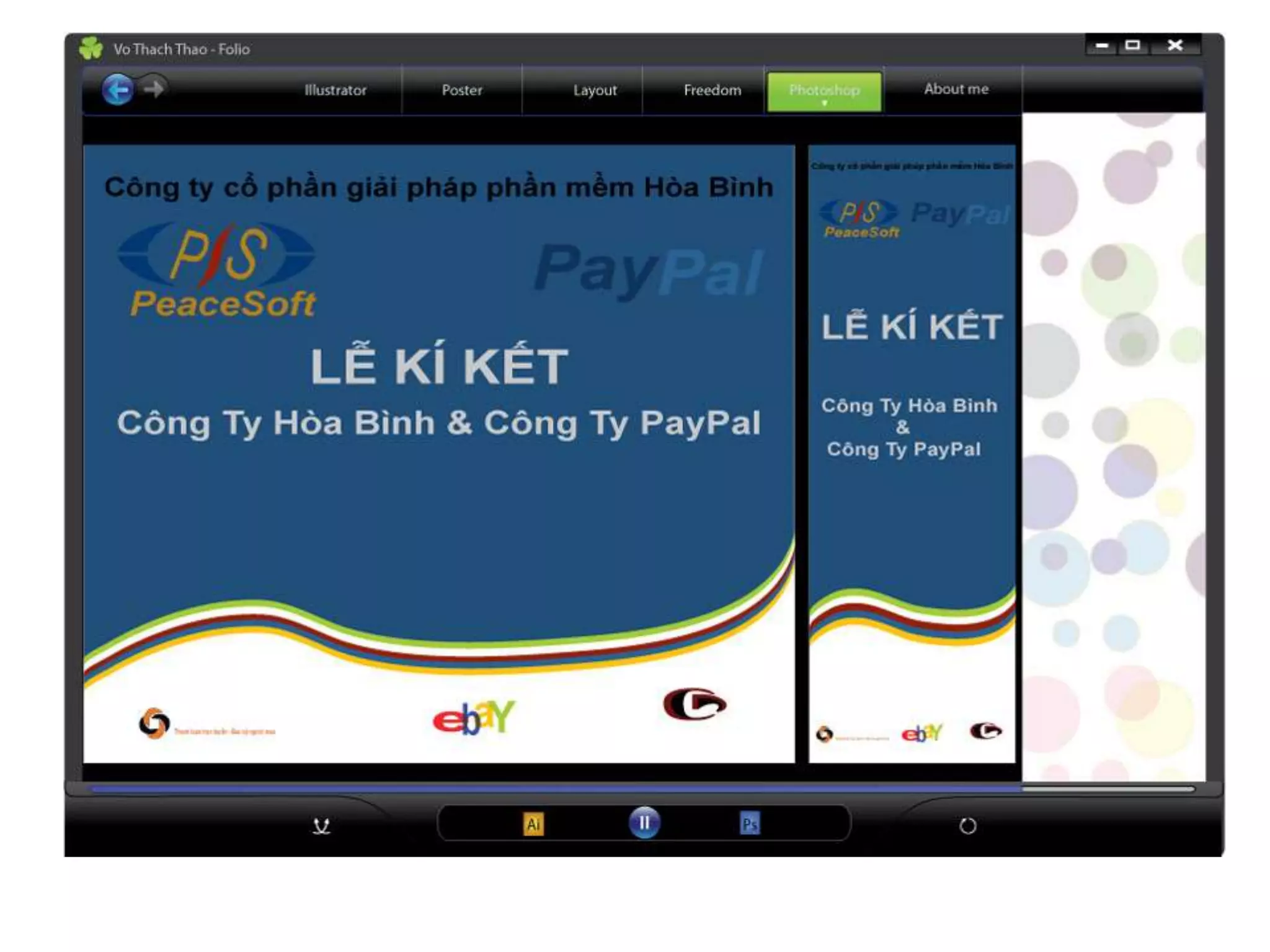 Vo thachthao portfolio | PPT