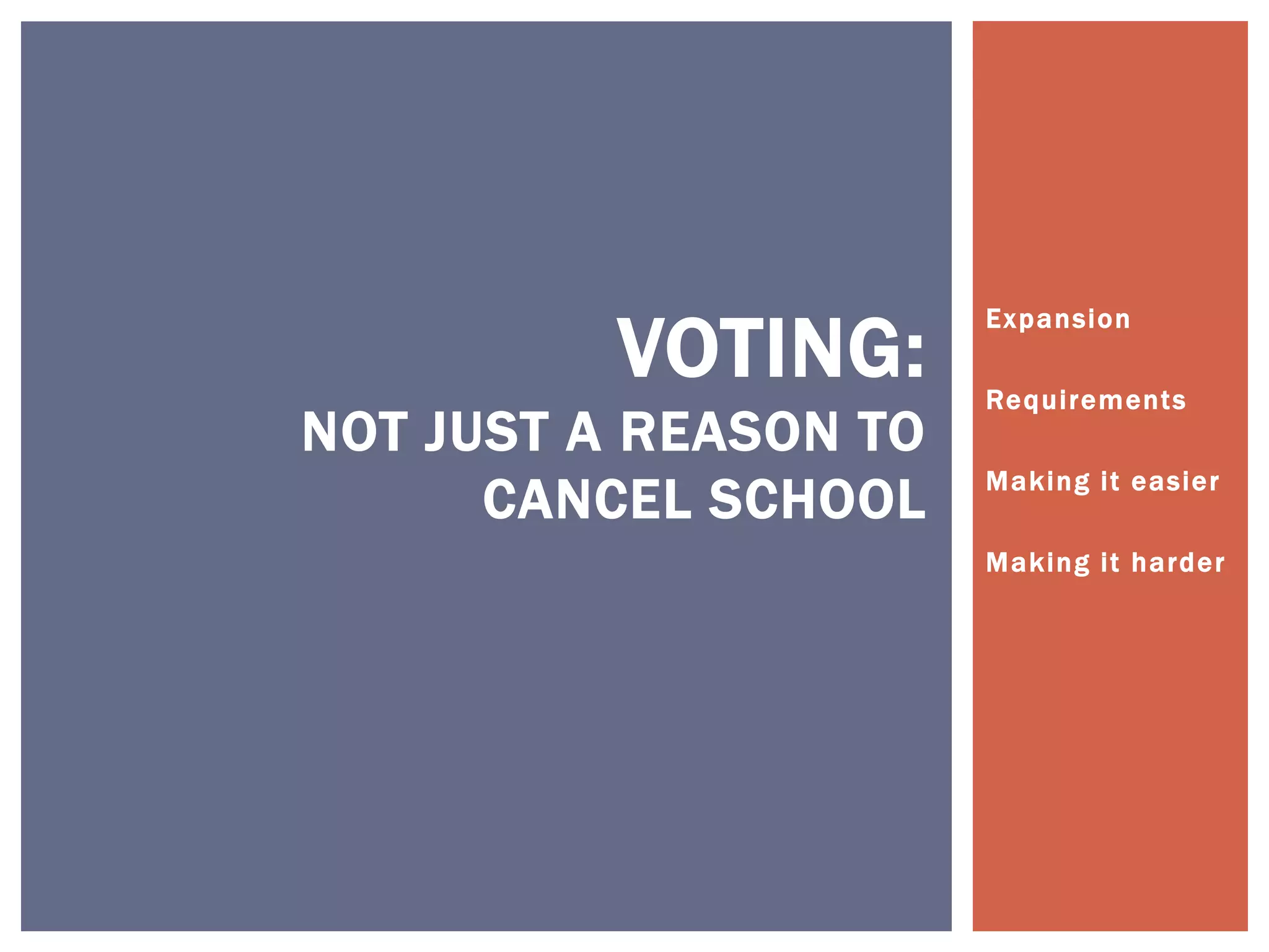 Voting | PPTX | Elections | Politics