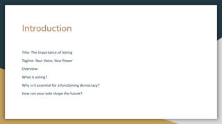 Voting and Its Importance In The Modern World.pdf