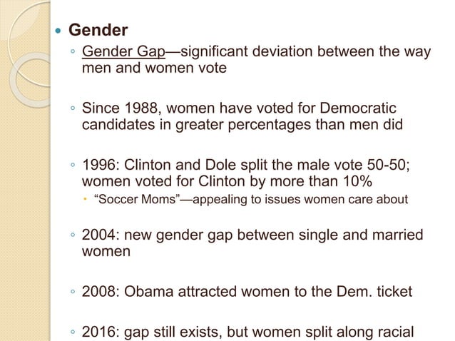 Voting patterns | PPTX | Elections | Politics