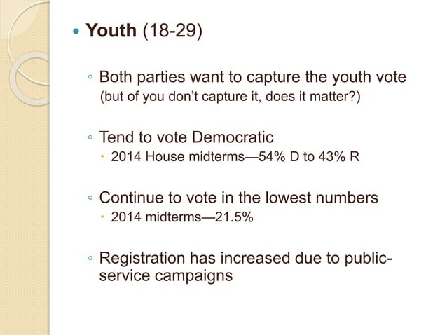 Voting patterns | PPTX | Elections | Politics