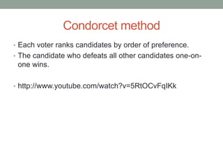 CST 504 Voting Procedure Introduction | PPTX