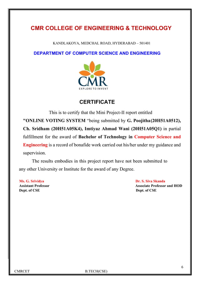 voting project mini project .pdf | Internet | Computing