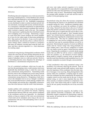 Voting protocol | PDF