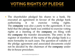 Voting Rights of Shareholders | PDF | Stocks and Bonds | Personal Investing