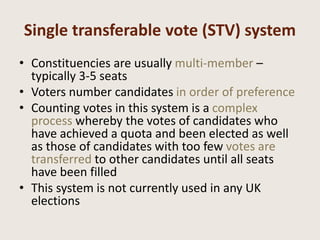 Voting systems in elections | PPT