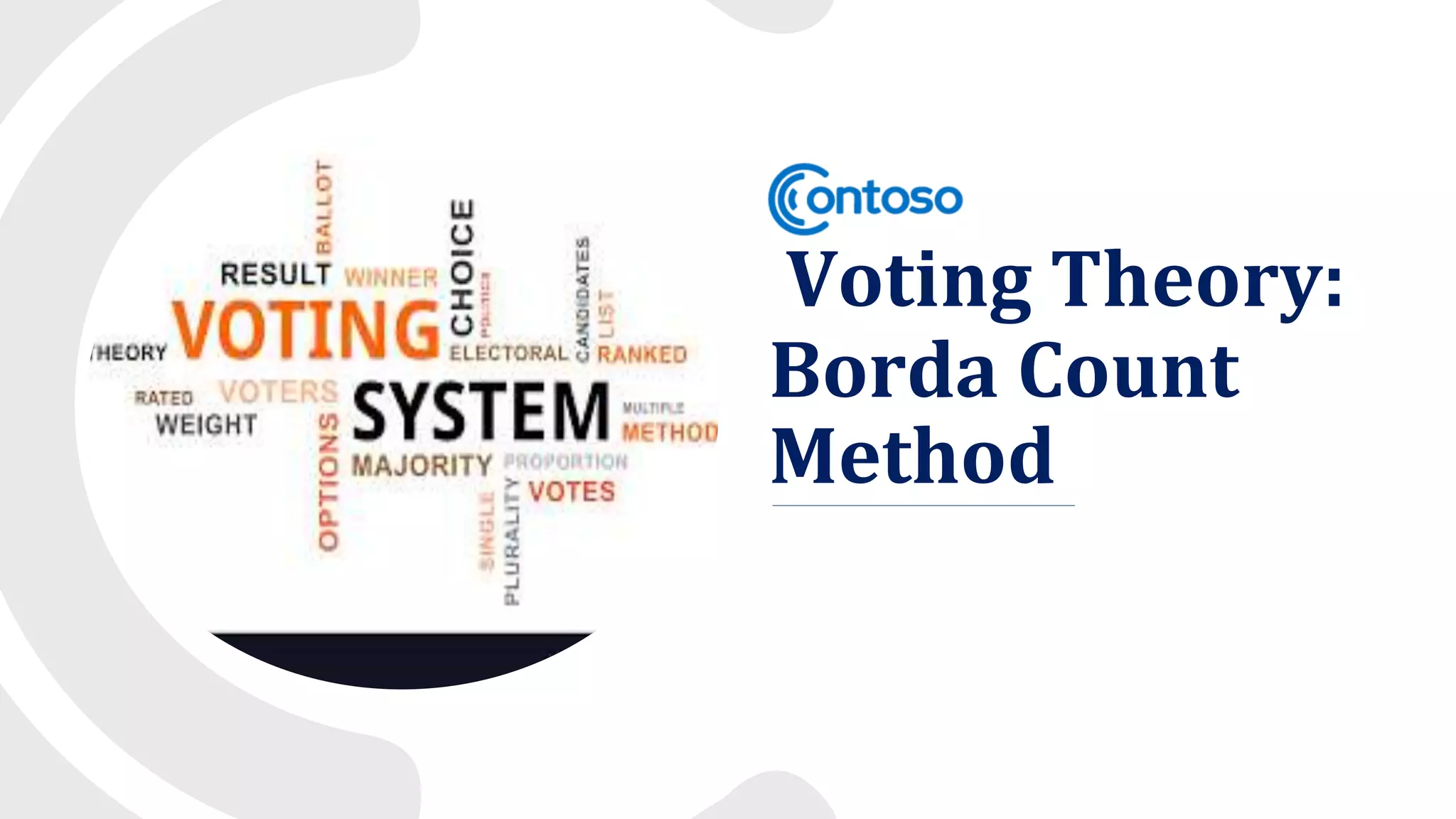 Voting theory | PPT