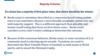 Voting theory | PPT