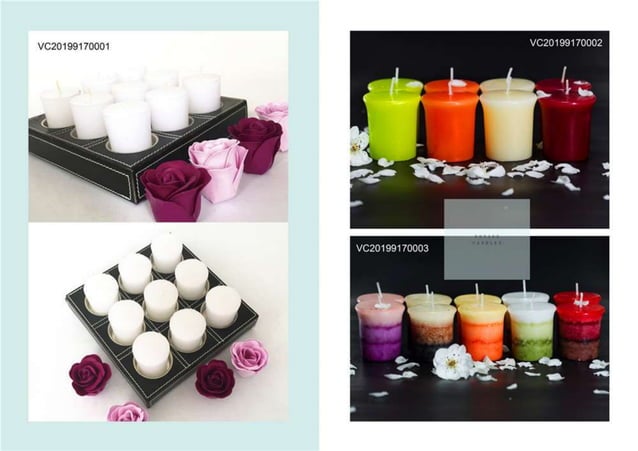Votive candle catalogue | PPTX