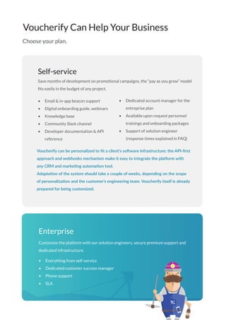 Voucherify - capability statement | PDF