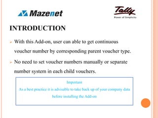 Voucher type wise auto numbering | PPT