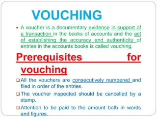 Vouching | PPTX