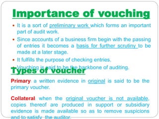 Vouching | PPTX