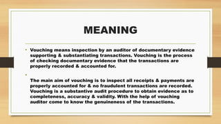 VOUCHING CONCEPT IN AUDITING,IMORTANCE.pptx