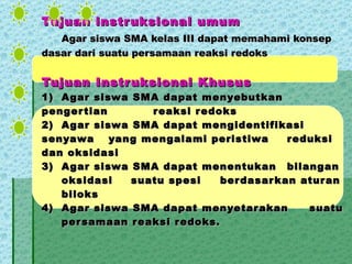penyetaraan redoks | PPT