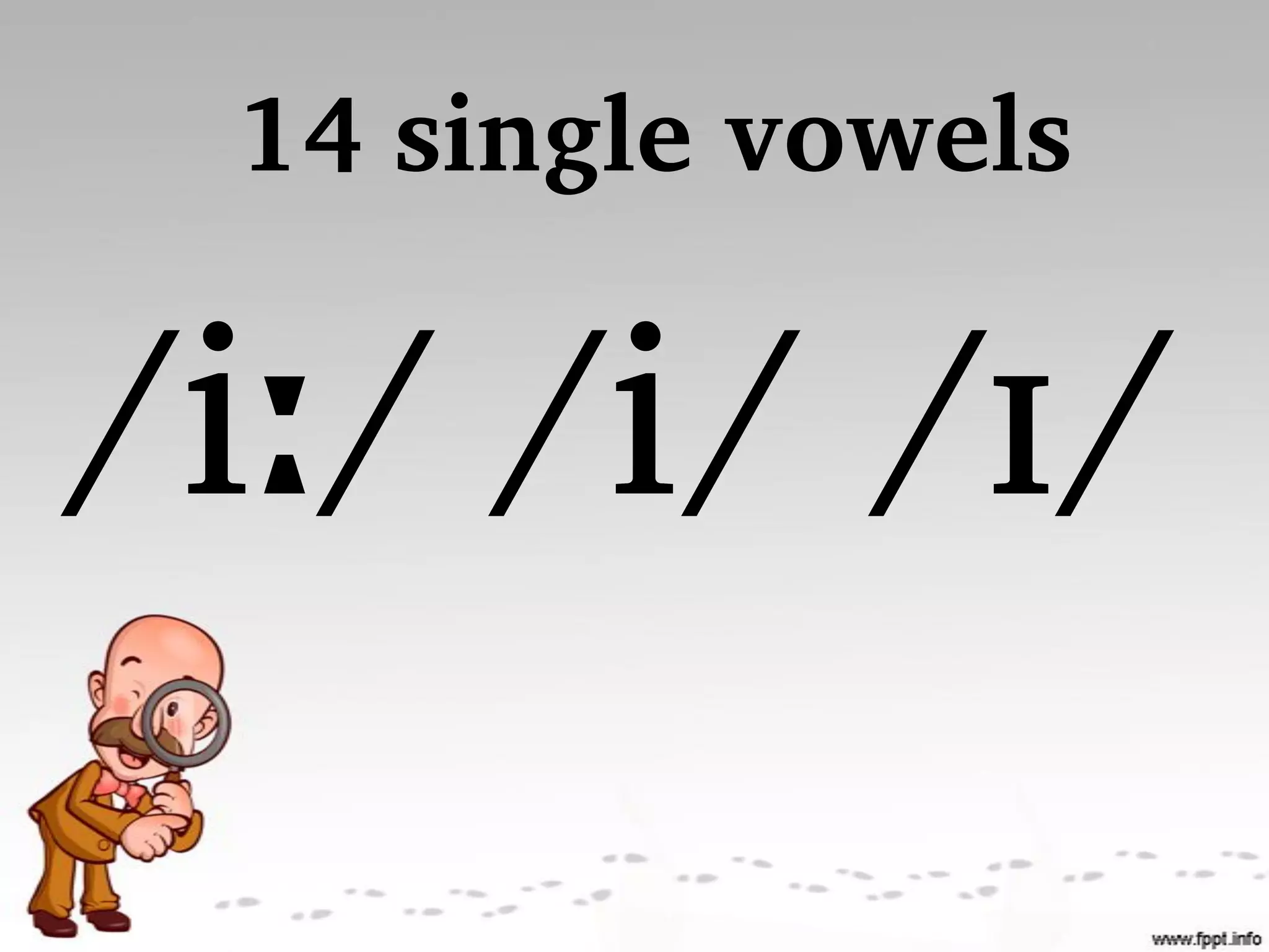 English consonants and vowels | PDF
