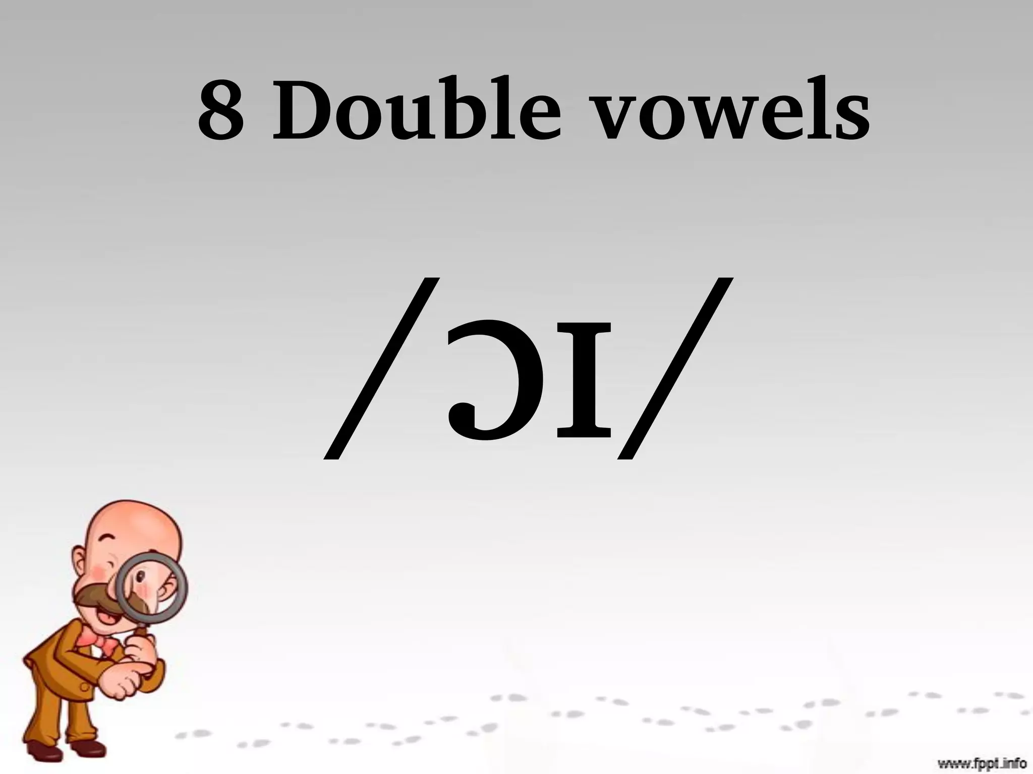 English consonants and vowels | PDF