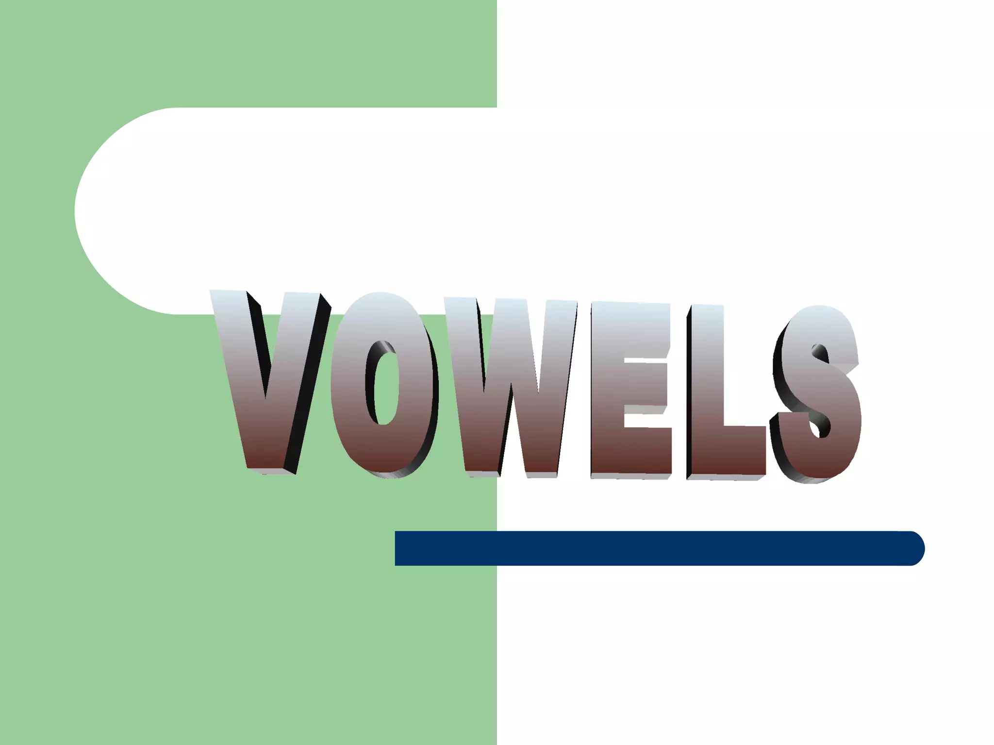 Vowels | PPT