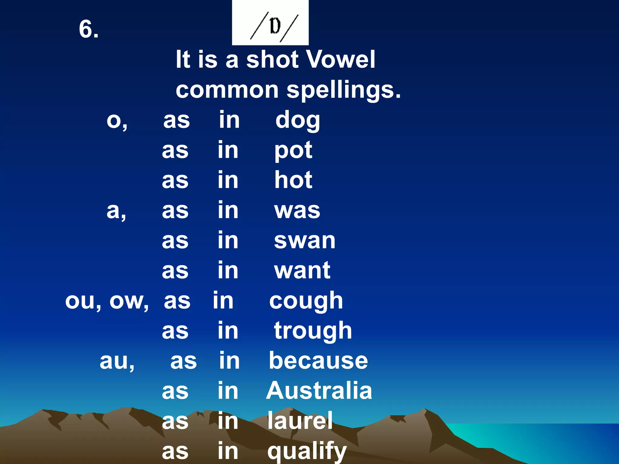 Vowels | PPT