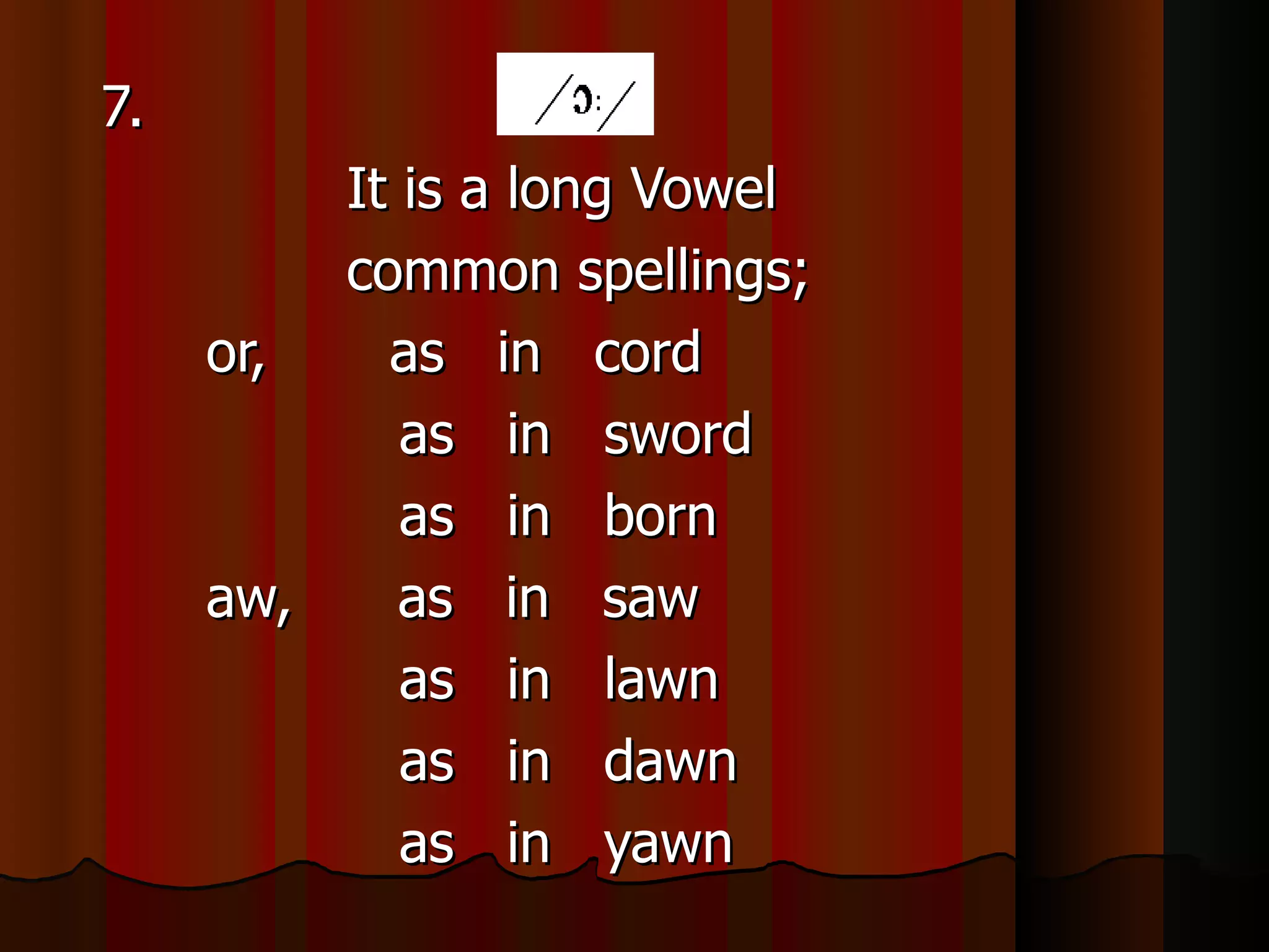 Vowels | PPT