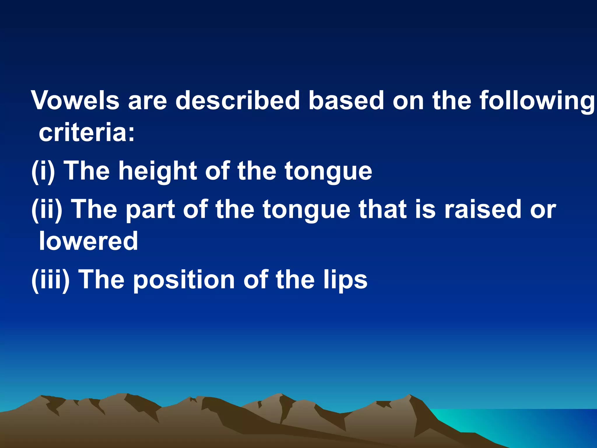 Vowels | PPT