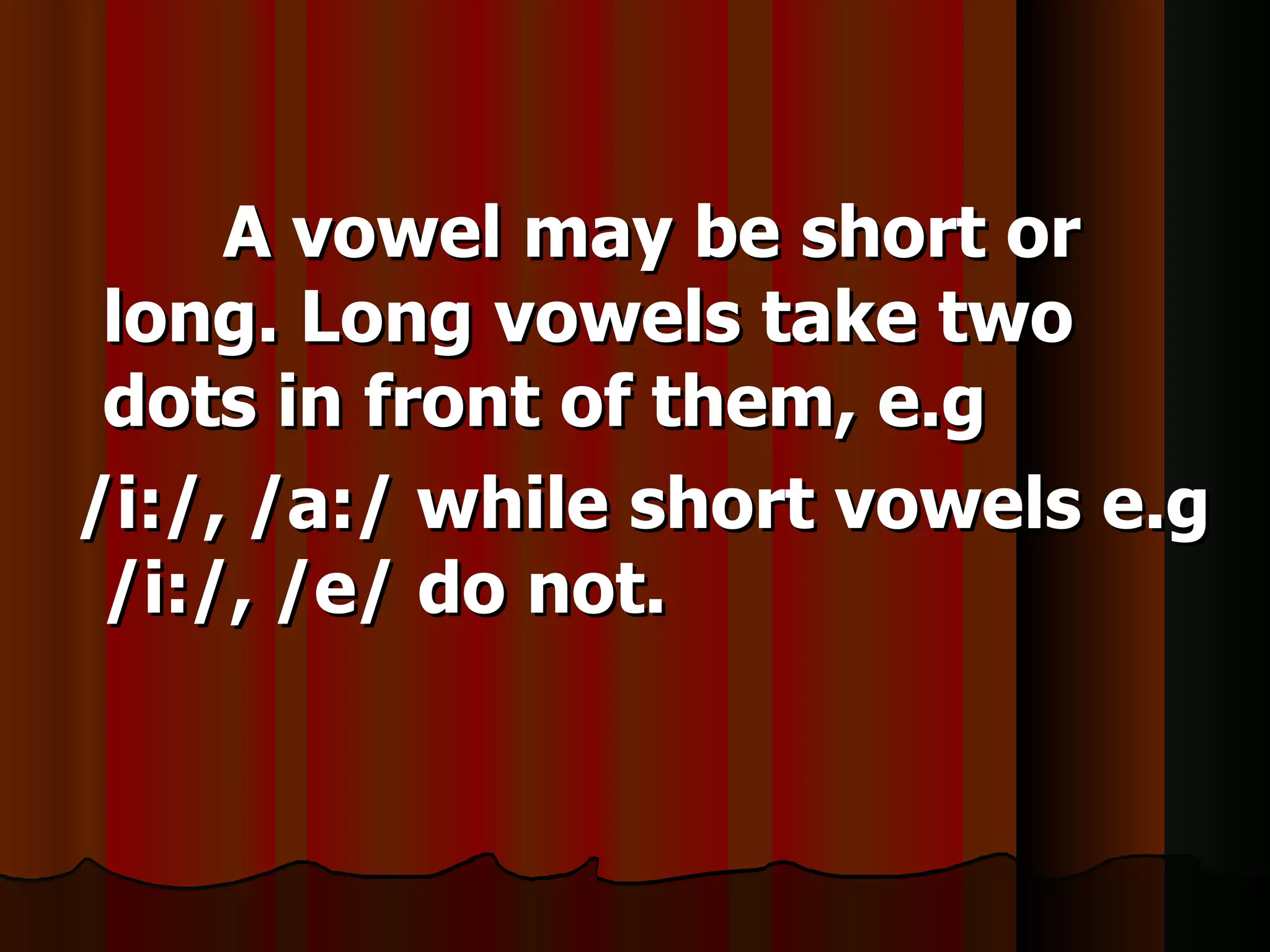Vowels | PPT