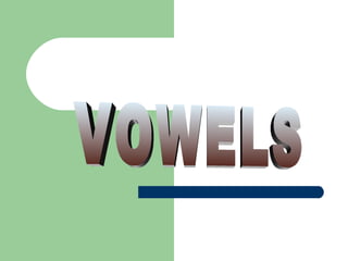 Vowels | PPT