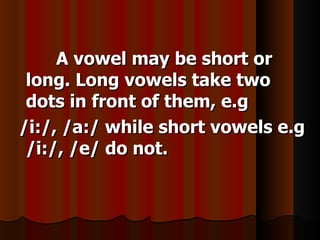 Vowels | PPT