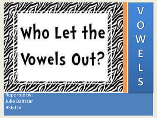 Vowels | PPTX